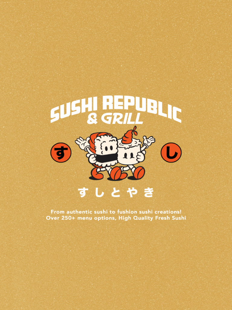 Main Menu Sushi Republic | PDF
