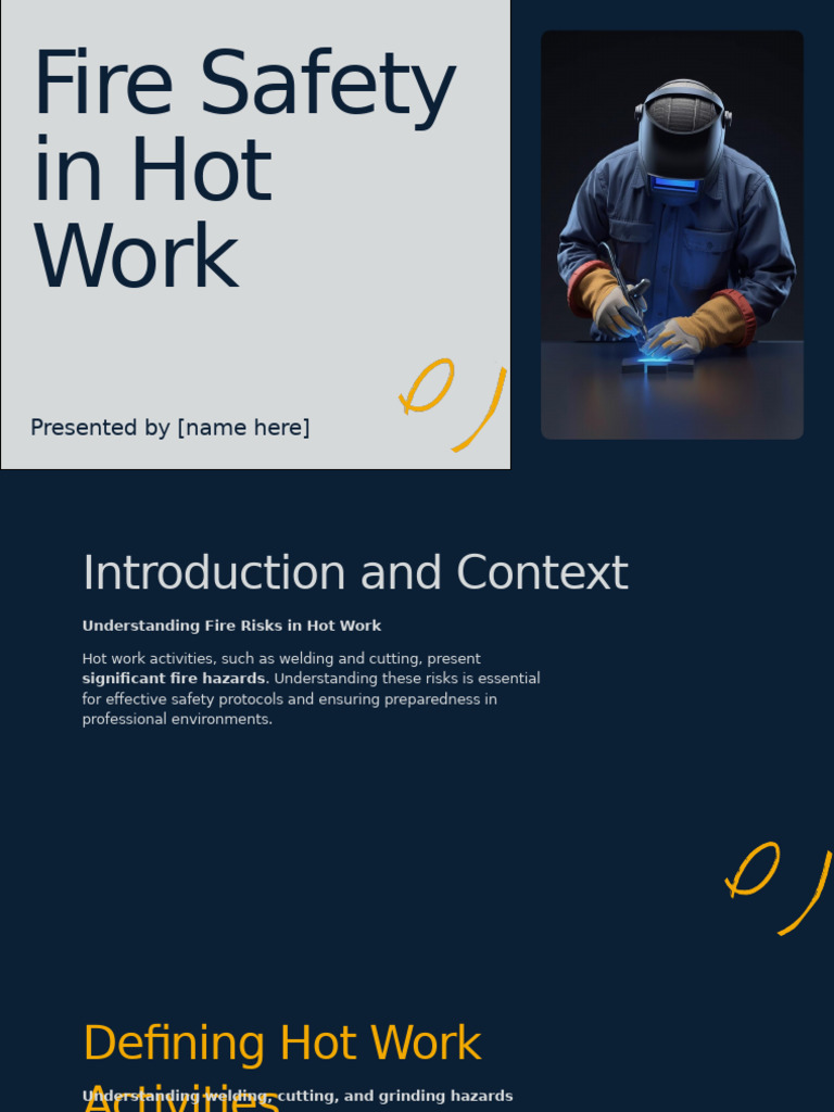 Fire Safety Protocols for Hot Work | PDF | Fire Safety | Fires