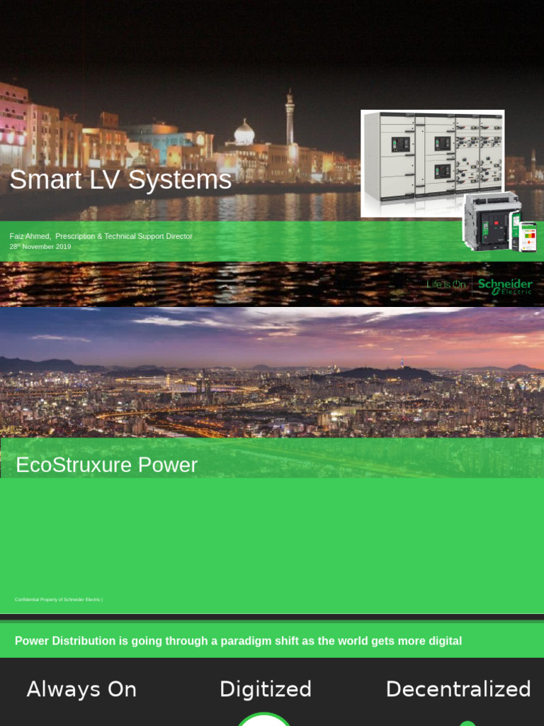 EcoStruxure Power: Smart LV Solutions | PDF | Electrical Engineering ...