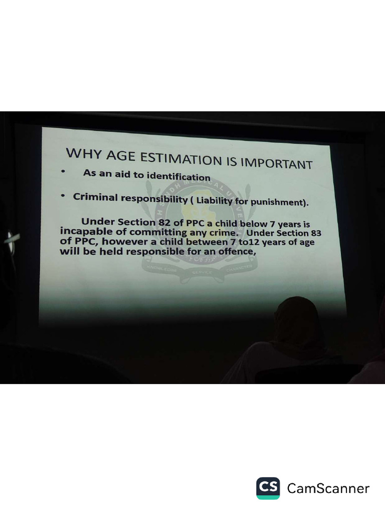 Age Estimation by Radiology | PDF