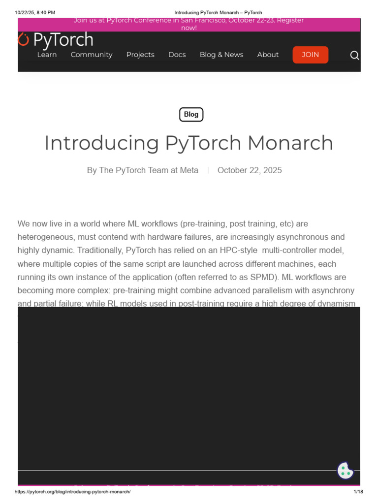 Introducing PyTorch Monarch - PyTorch | PDF | Computer Cluster ...
