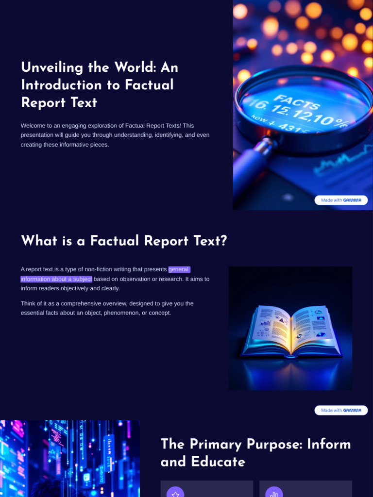 Factual Report Text Pdf Komodo Dragon Subject Grammar