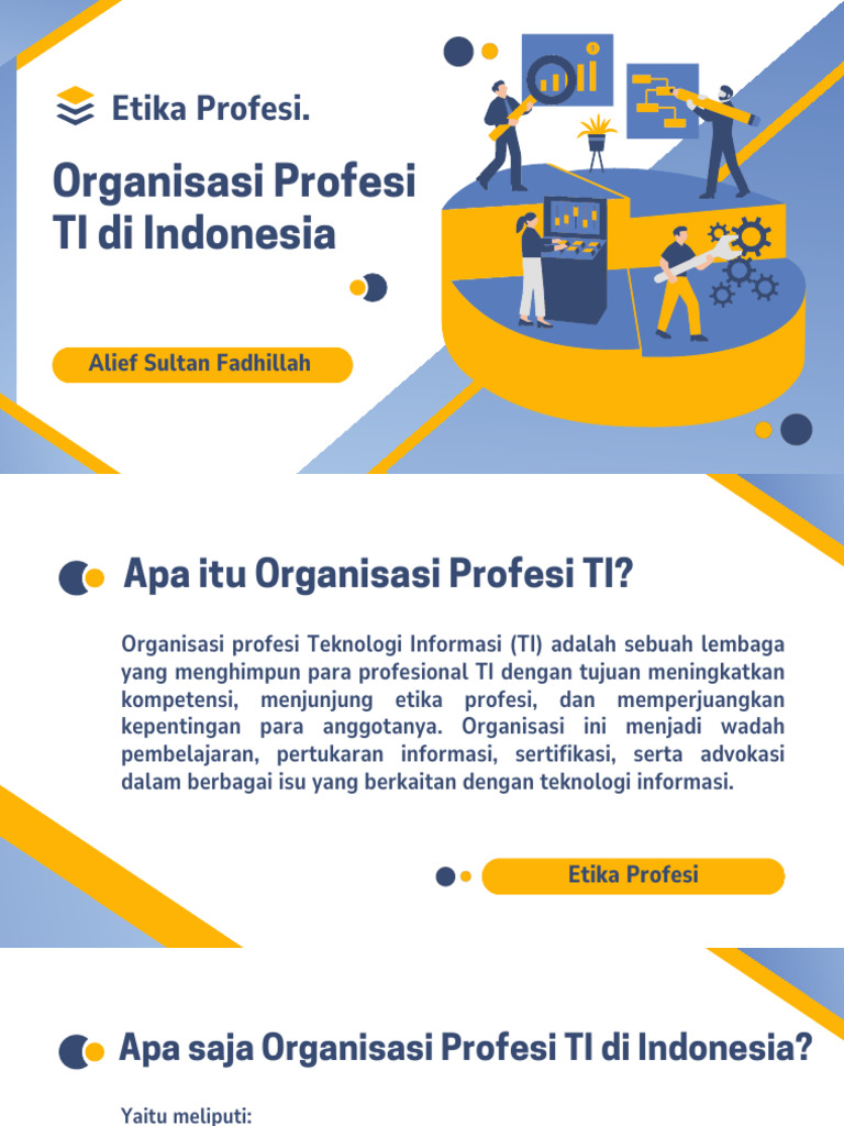 Organisasi Profesi TI di Indonesia | PDF