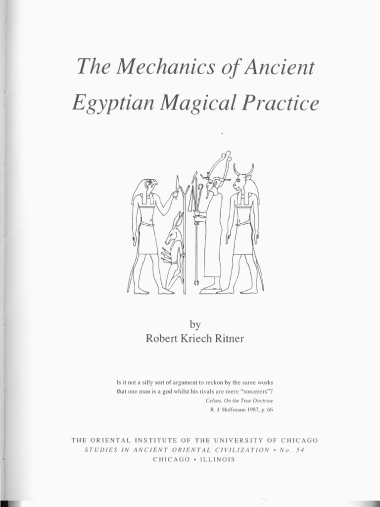 Ritner Execration Texts | PDF | Magic (Paranormal) | Ancient Egypt