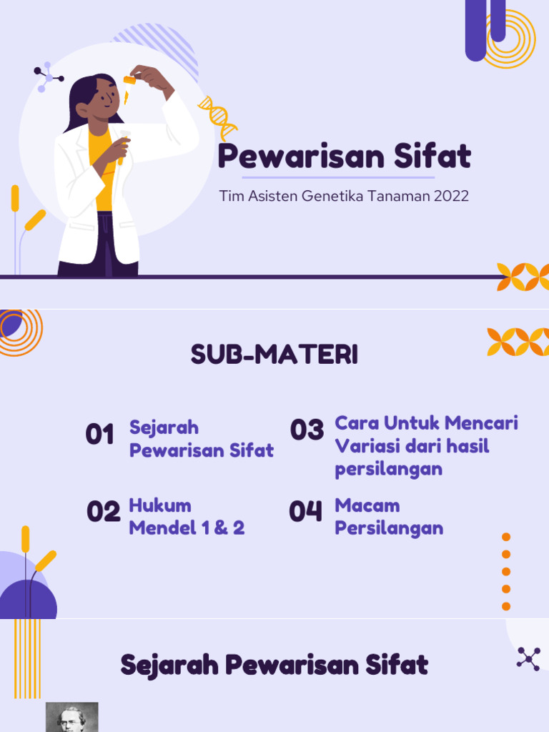 M2. Pewarisan Sifat | PDF