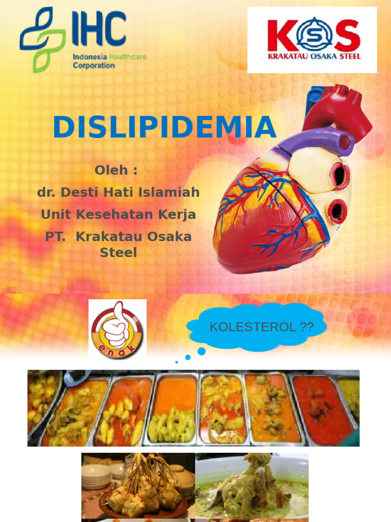 Health Talk Dislipidemia Dr. Desti | PDF