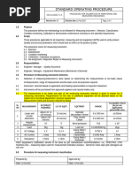 IMTE Calibration Control Procedure | PDF | Calibration | Verification ...