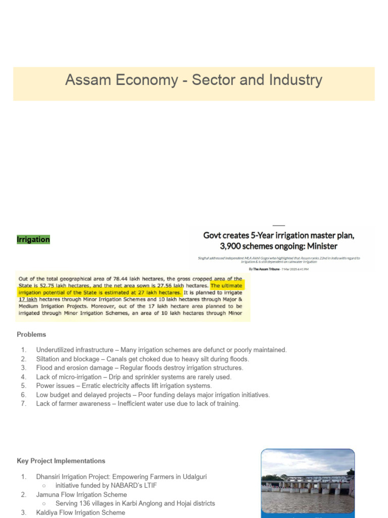Demo PDF Assam Part | PDF | Irrigation