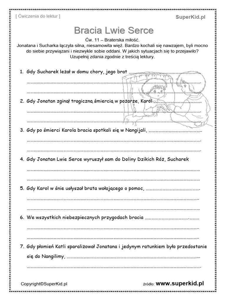 Lektury Bracia Lwie Serce 11 | PDF