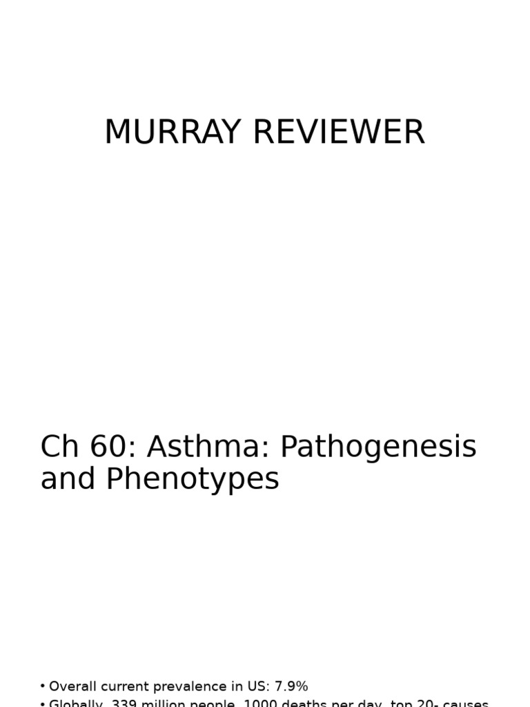 Asthma Pathogenesis and Risk Factors | PDF | Asthma | Allergy