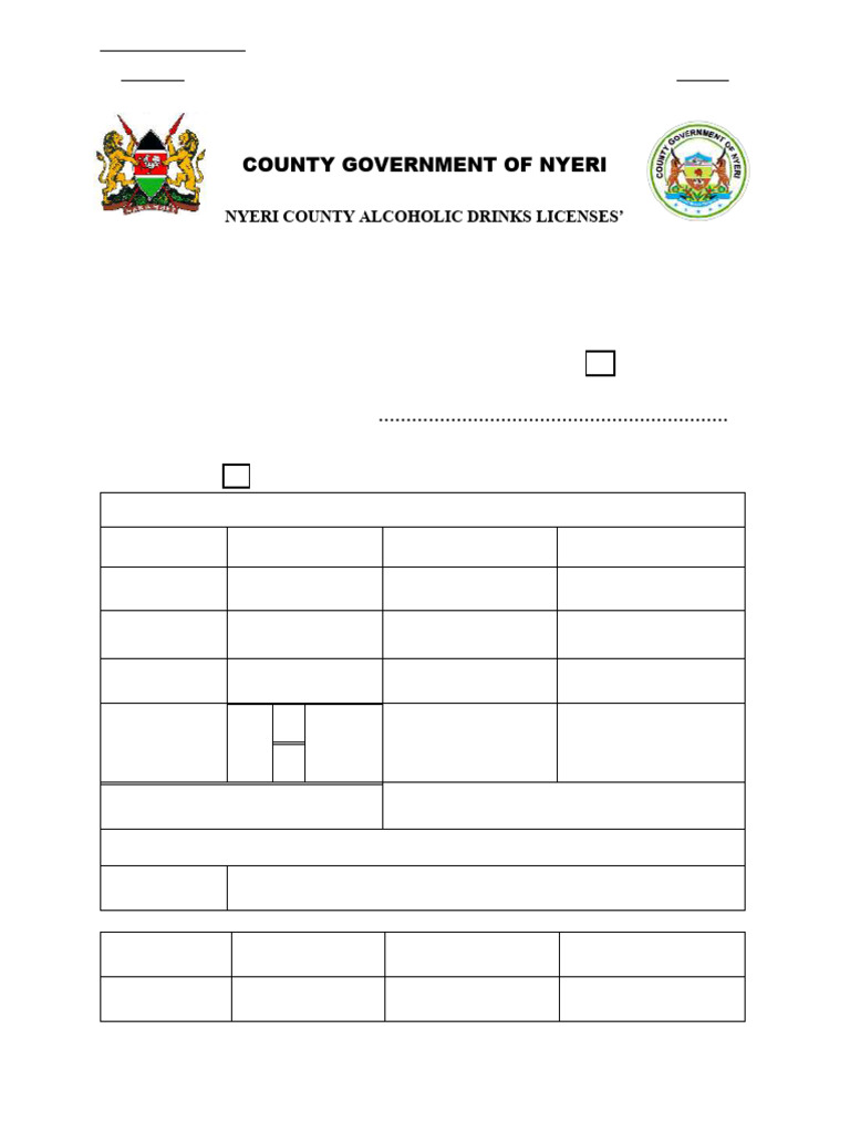 First Schedule Form 1 | PDF