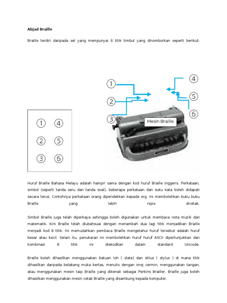 Abjad Braille | PDF