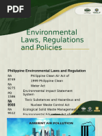 Philippine Environmental Laws Overview | PDF | Environmental Impact ...