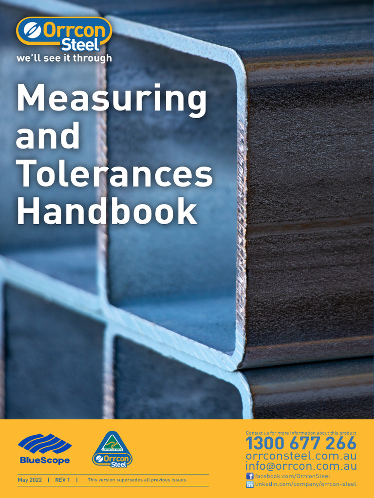 Measurement Tolerance Handbook 1 | PDF | Engineering Tolerance