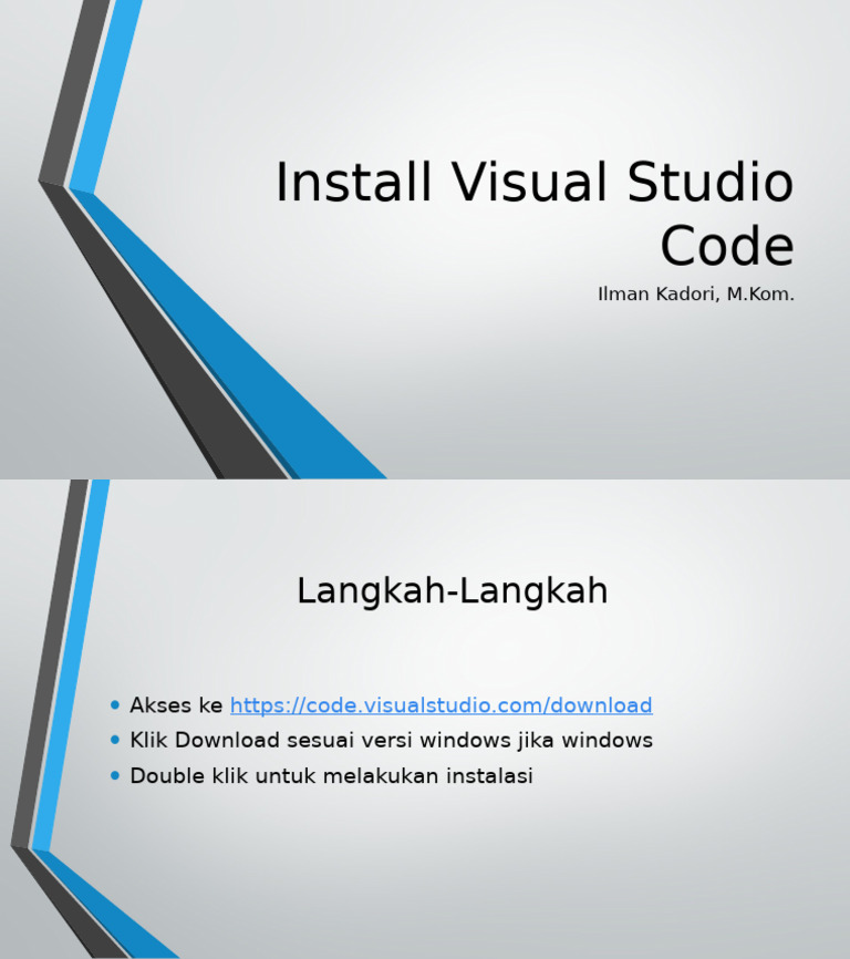 Install Visual Studio Code | PDF