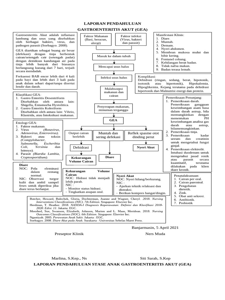 Laporan Pendahuluan Gea | PDF