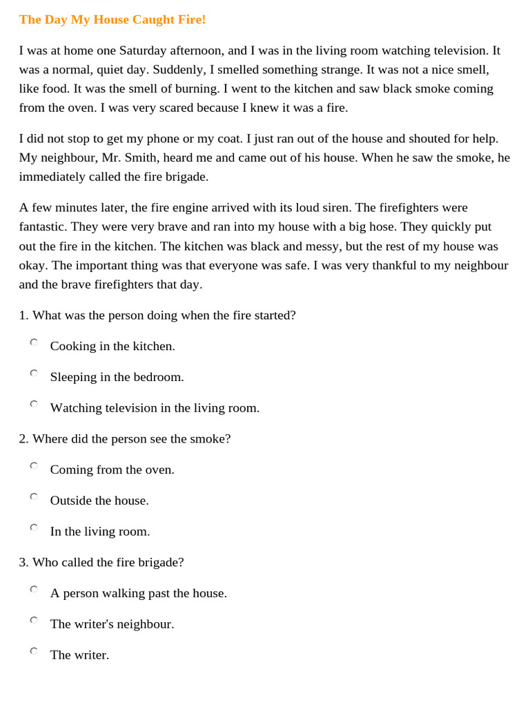 My House Fire Experience and Lessons | PDF | Netflix
