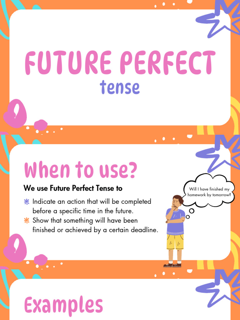 Understanding Future Perfect Tense | PDF