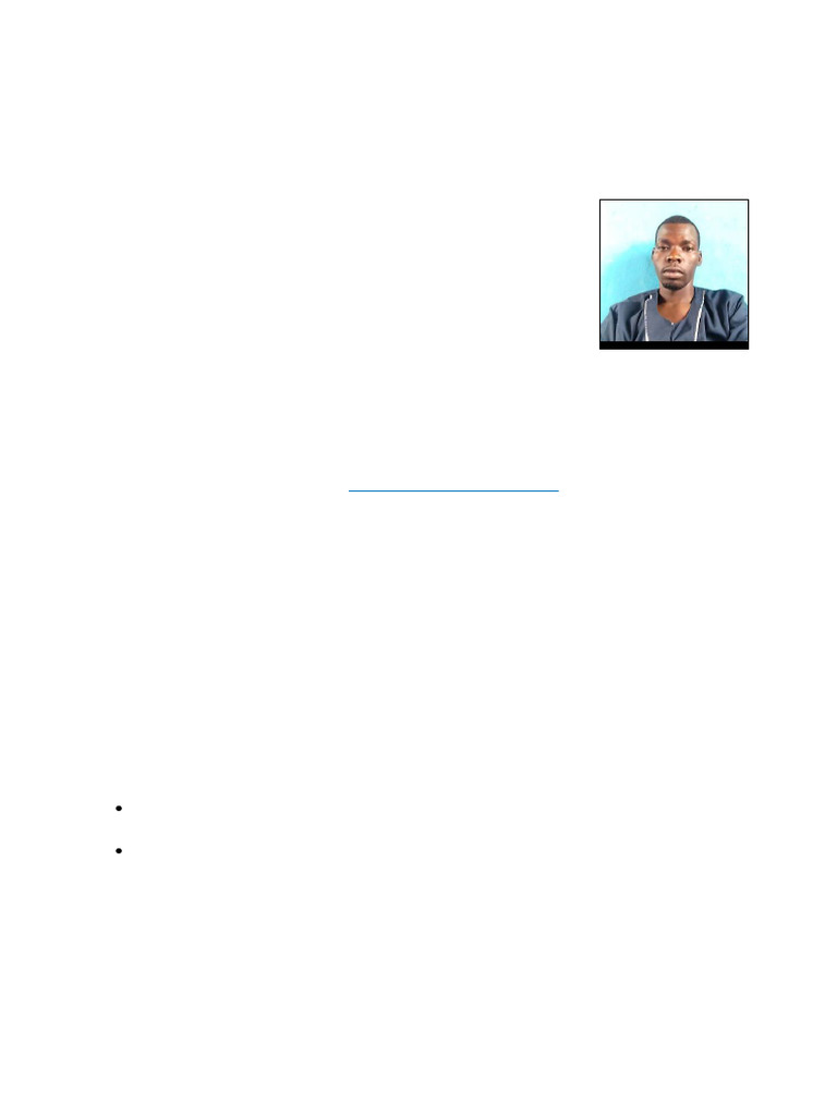 Eluk Denish Luke Resume | PDF | Résumé