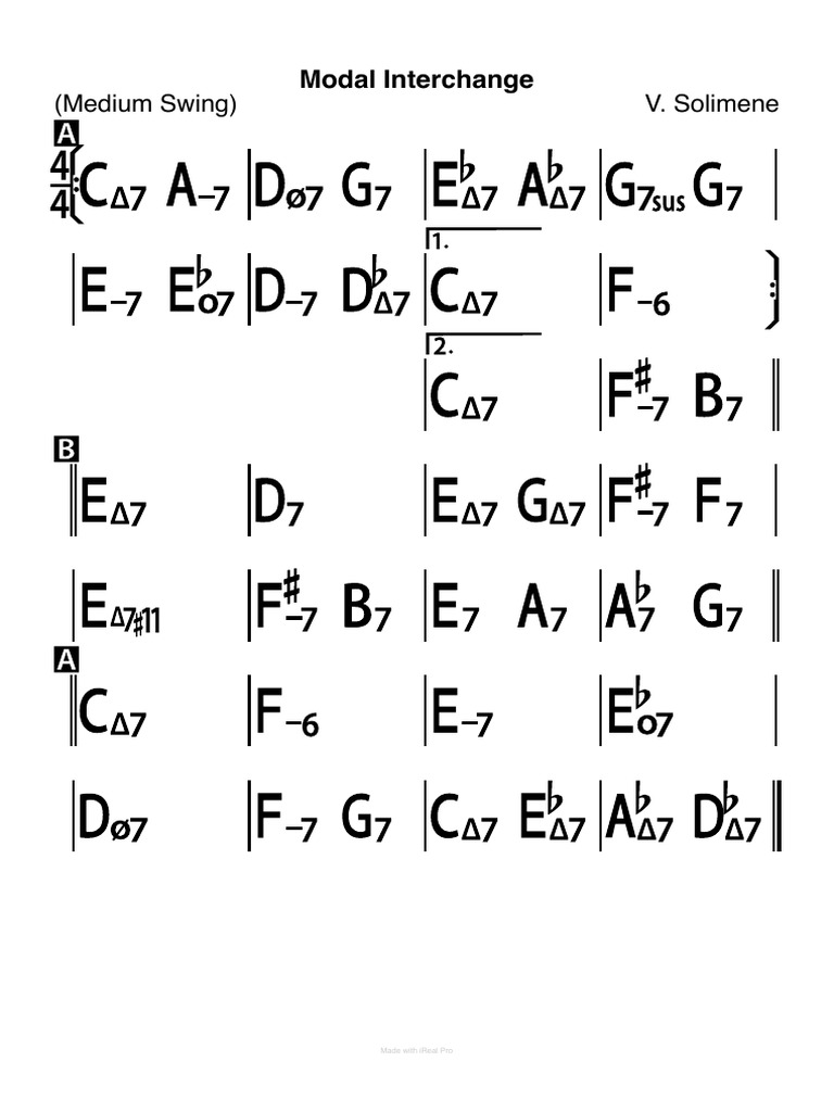 Modal Interchange Ex. | PDF