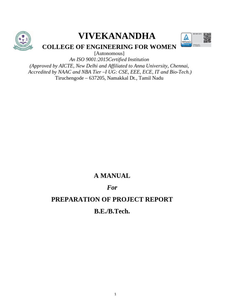 Project Report-ug Format | PDF | Litre | Thesis