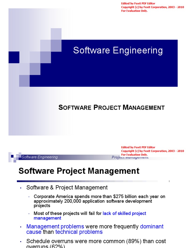 Software Engineering 1 Lec 5 Software Project Managment Pdf