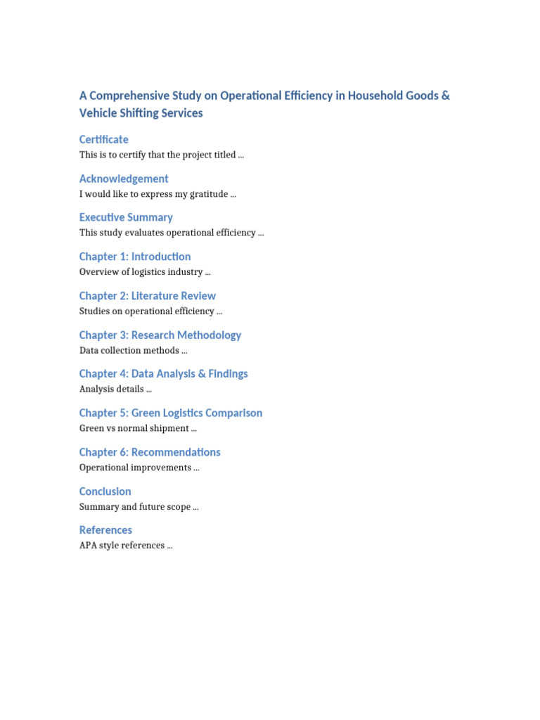 Blackbook Operational Efficiency | PDF