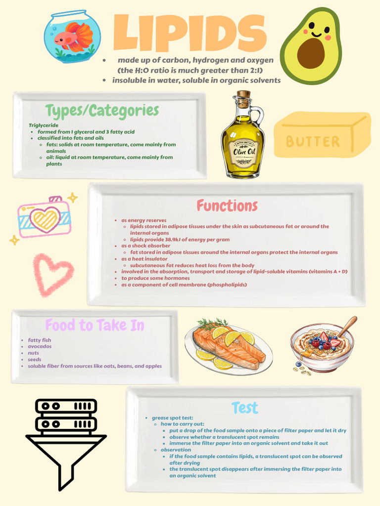 Food Substance Profile - Lipids | PDF | Fat | Lipid