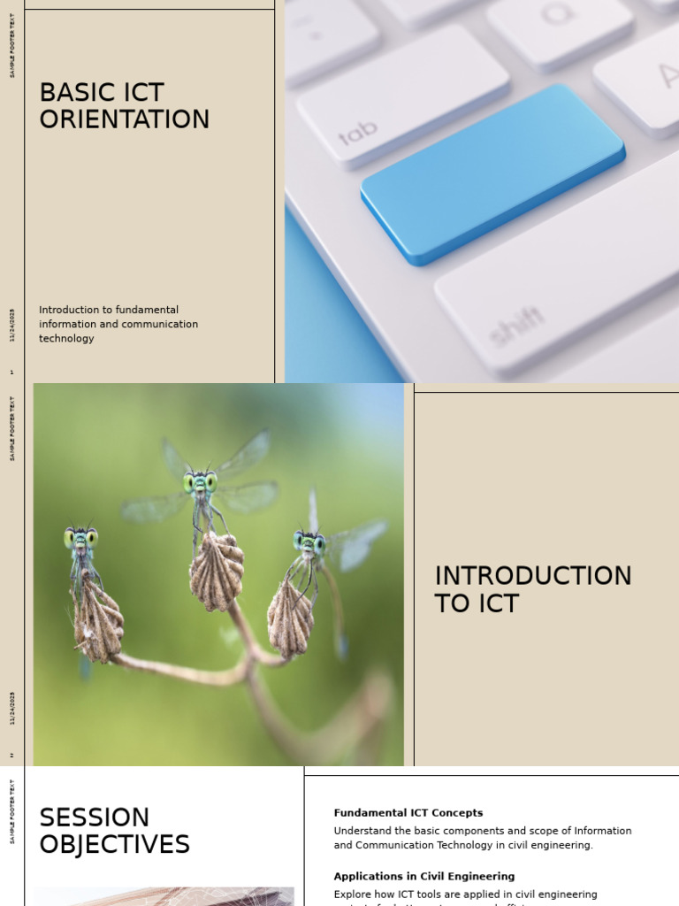 Basic ICT Orientation Presentation SS25092901 | PDF | Internet Of ...