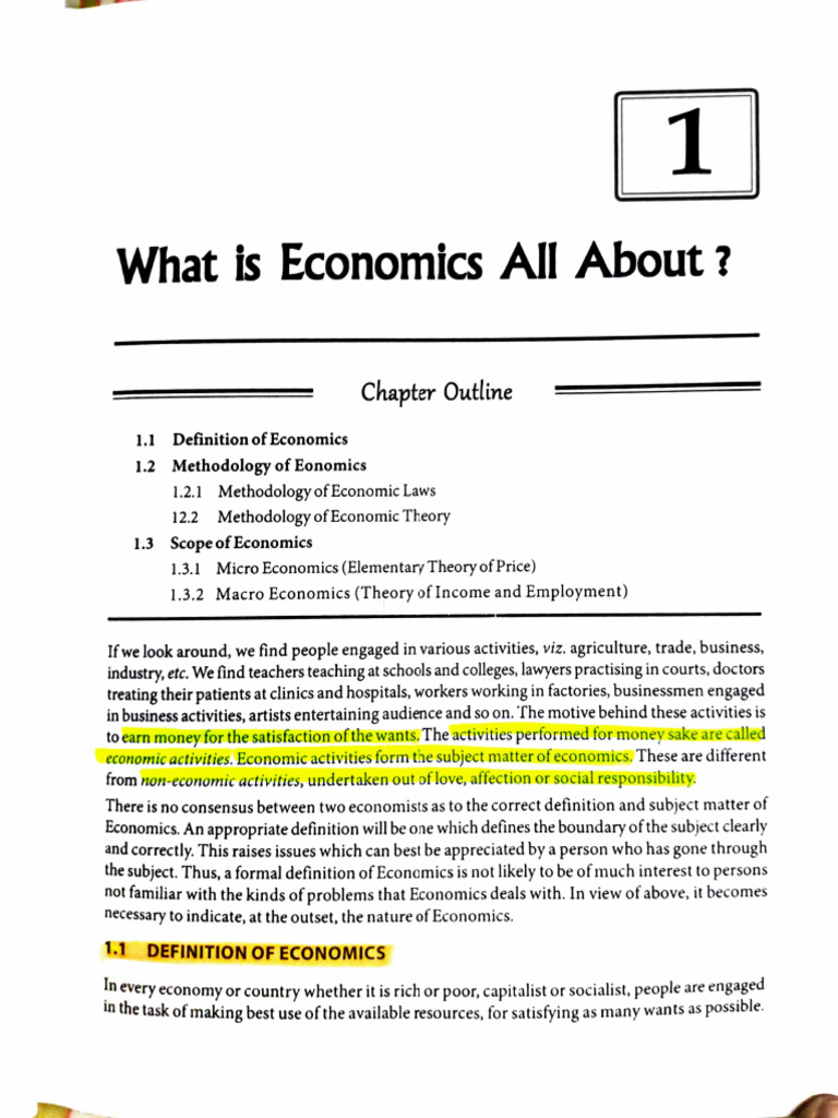 Understanding Economics: Key Concepts | PDF | Economics | Microeconomics