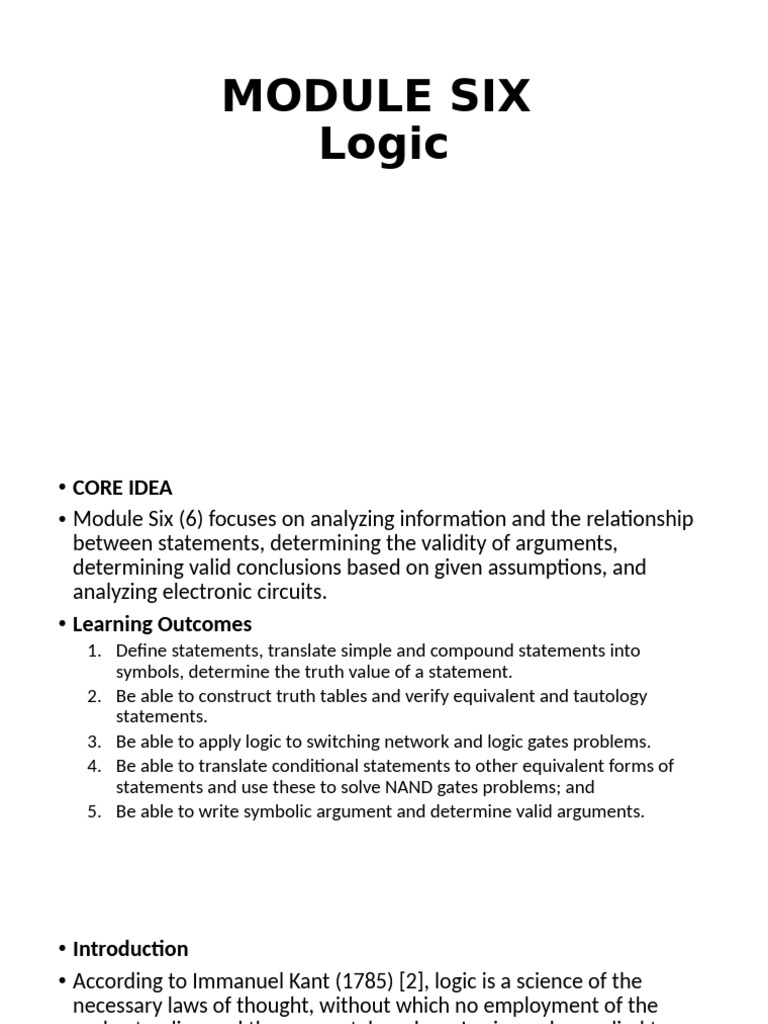 Logic Statements and Analysis Techniques | PDF | Logic | Argument