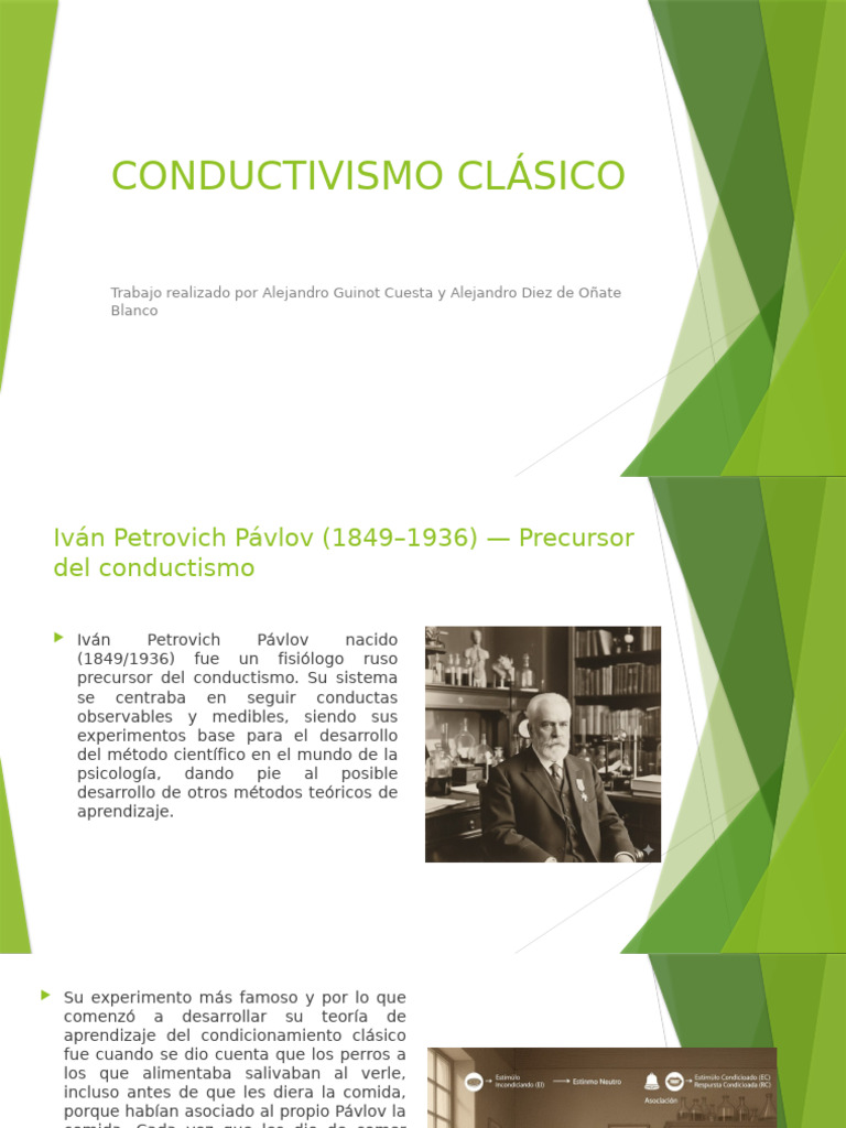 Condicionamiento Clásico | PDF