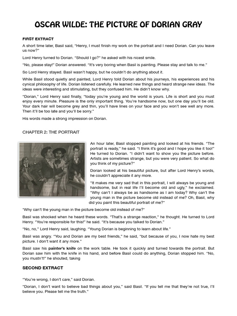 THE PORTRAIT OF DORIAN GRAY | PDF | The Picture Of Dorian Gray