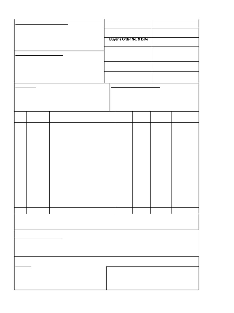 Bill Sample Export - AL-MAHA | PDF | Business Law