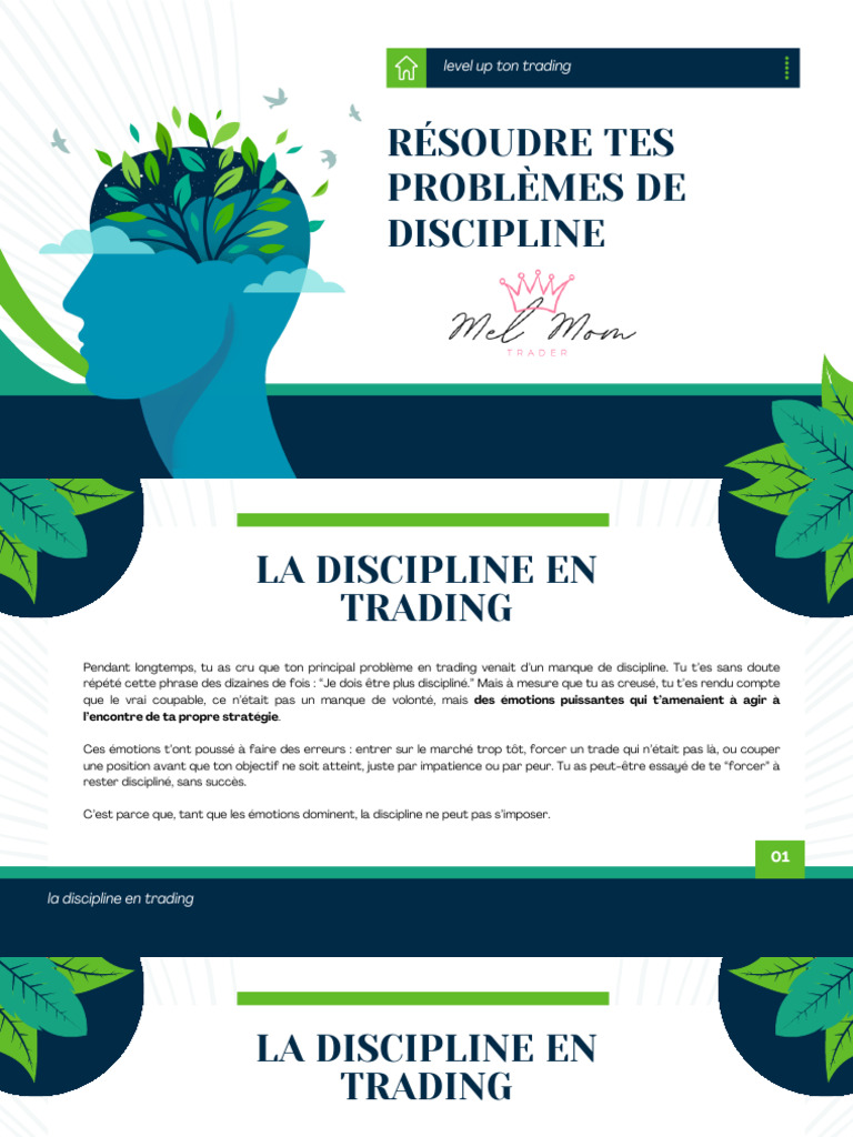 Améliorer la Discipline en Trading | PDF | Opérateur de marché | Émotions