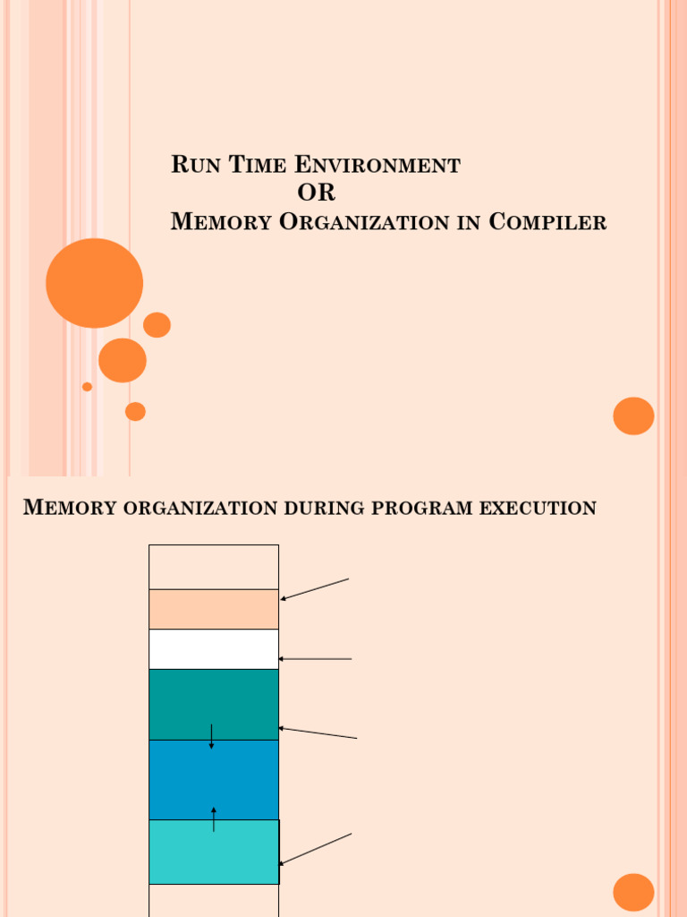 Lec06 Run Time Enviornment | PDF | Scope (Computer Science) | Parameter (Computer Programming)