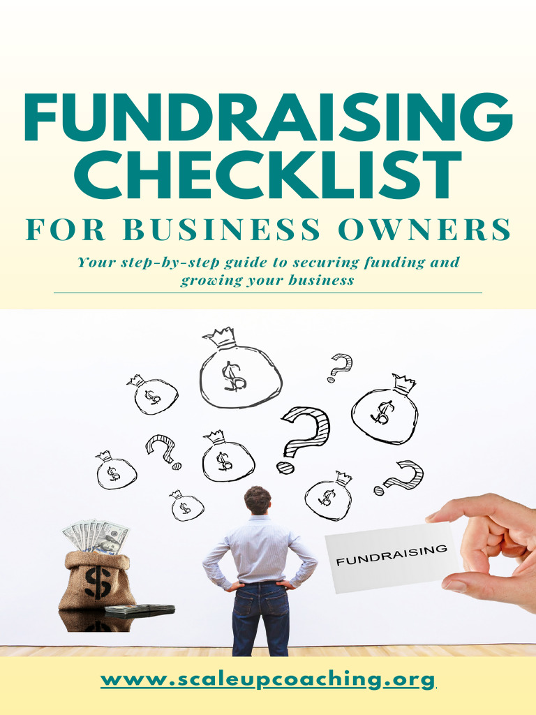 Fundraising Checklist for Business Owners LM 7qp45c | PDF | Venture ...