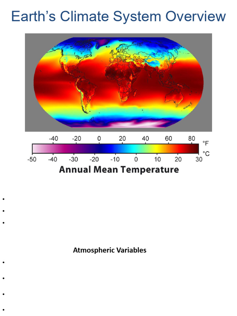 Overview Earths Climate System.v8 | PDF | Greenhouse Gas | Climate Change