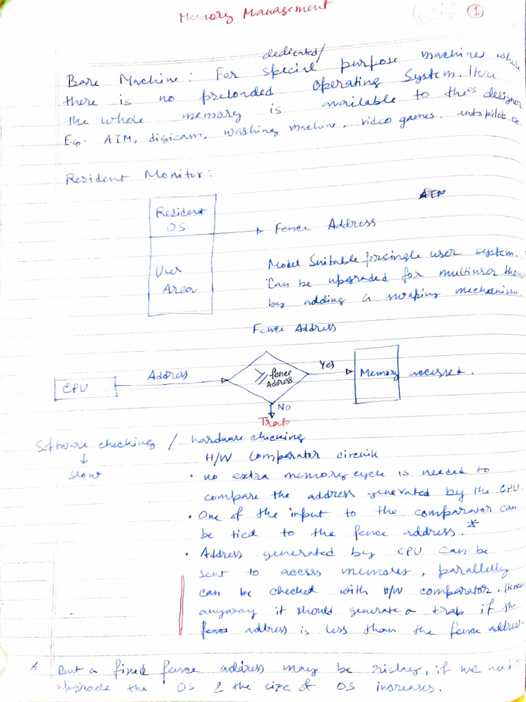 Unit-5 Memory Management (Part-1) 251114 204049 | PDF | Computer Architecture