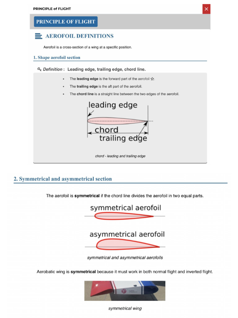 Principle of Flight | PDF
