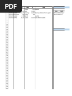 Cashing Up Sheet Template | PDF