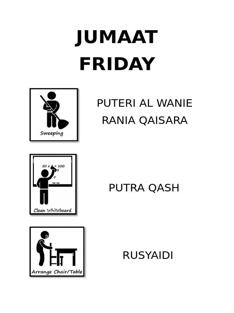 Duty Roster Icons | PDF
