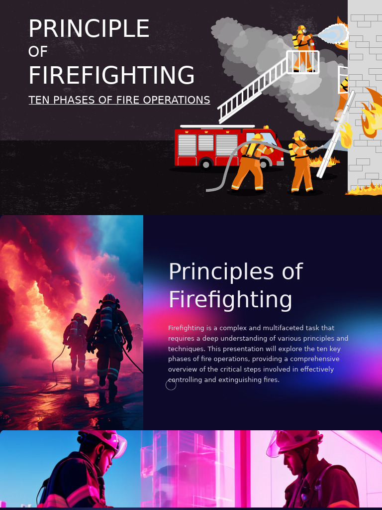 Ten Phases of Fire Operations Guide | PDF | Firefighter | Firefighting