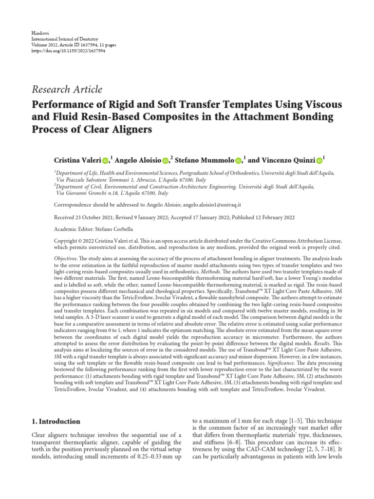Performance of Rigid and Soft Transfer Templates Using Viscous and ...