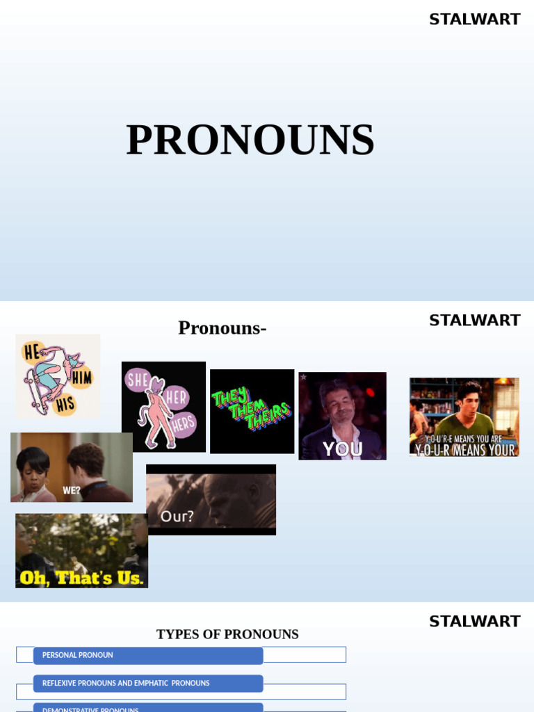 Types and Rules of Pronouns Explained | PDF | Pronoun | Grammatical Number