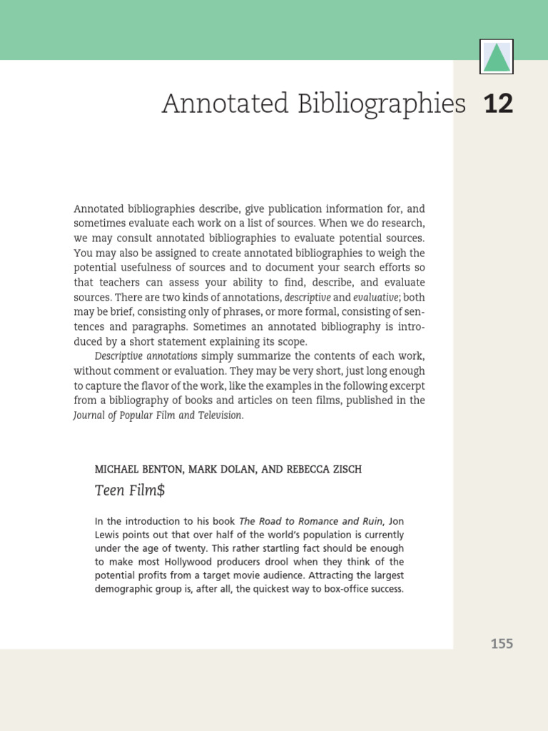 Understanding Annotated Bibliographies | PDF | Climate Change ...