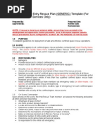 Confined Space Rescue Plan Template | PDF | Emergency | Emergency ...