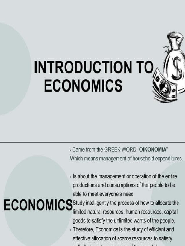 Applied Economics Lesson 1 Q1 | PDF