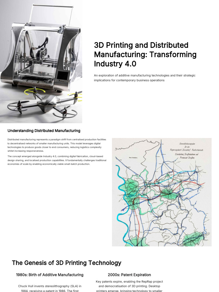 3D Printing: Revolutionizing Manufacturing | PDF | 3 D Printing