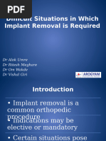 K-Wire & Fixator Removal Guidelines | PDF